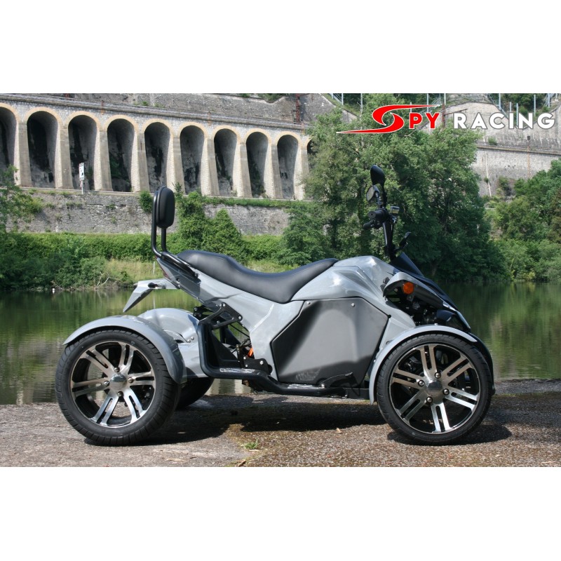 QUAD SPY RACING E8 100% ELECTRIQUE GRIS NARDO